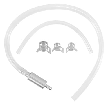 Phyun Motorcycle Clutch Brake Bleeder Hose One Way Valve Tube Bleeding ...