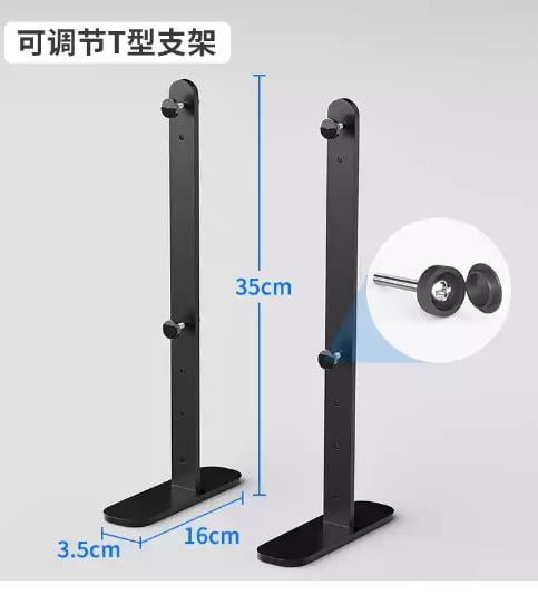 QIDITONG 2pcs Pegboard Brackets Table Pegboard Display Pegboard Table ...