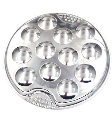 QIDITONG 2pcs Stainless Steel Snail Escargot Plate Escargot Baking Dish ...
