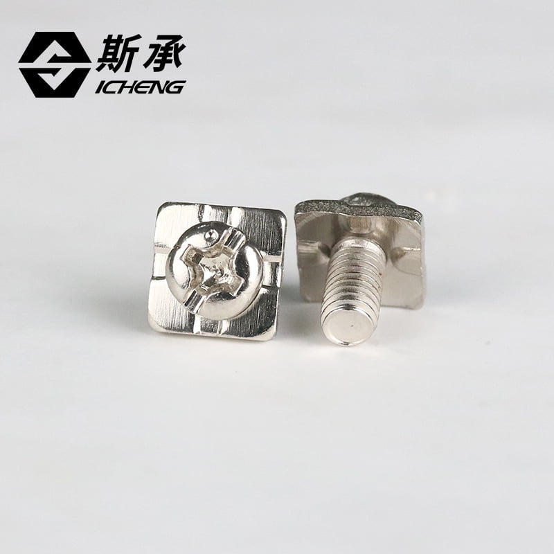 QIDITONG 40 Set Square Pad Terminal Screws Terminal Block Screws With ...