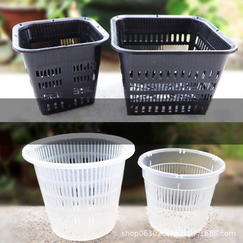 QIDITONG 4pcs Hydroponic Planting Basket For Vegetables Balcony Green ...