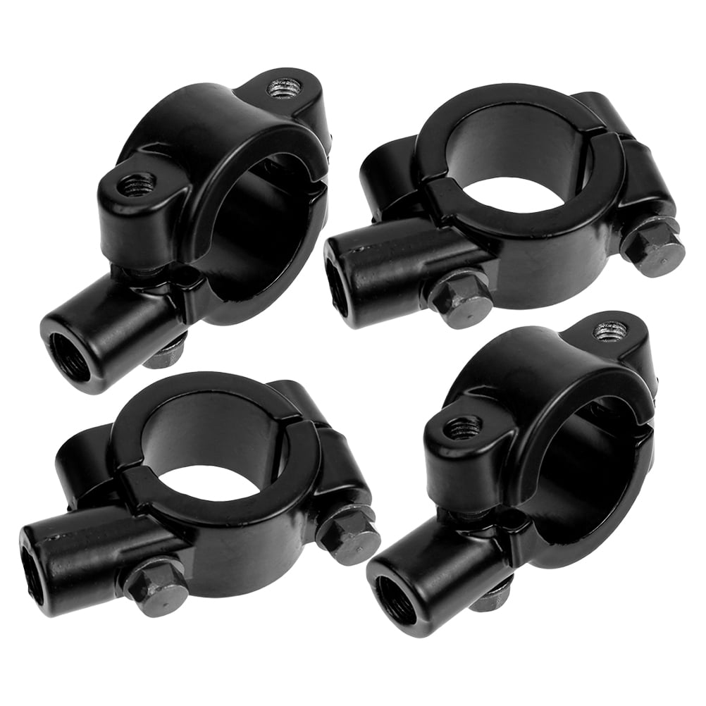 QIDITONG 4pcs Universal Motorcycle Handlebar Mirror Mount Clamp 8mm ...