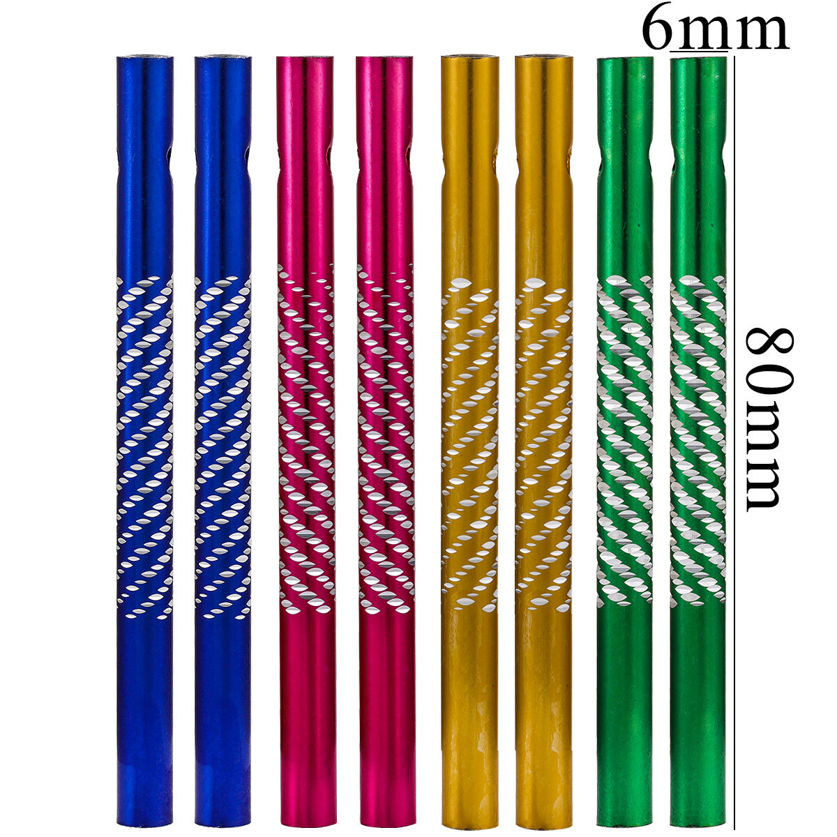 QIDITONG 50pcs Diy Wind Chime Tubes Wind Chime Accessories Diy Supplies ...