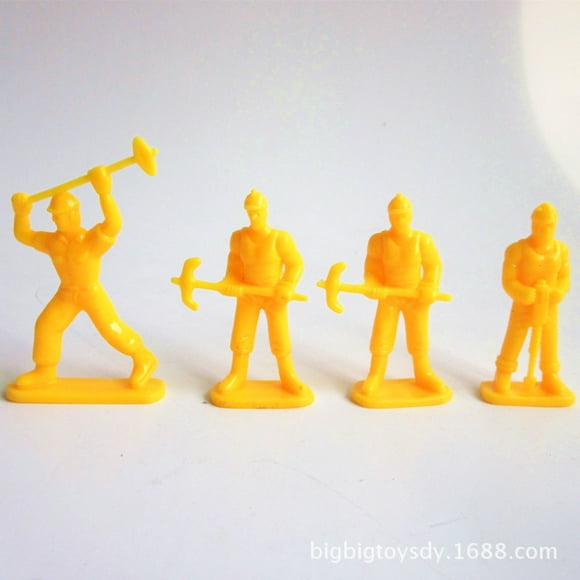 Toy Construction Worker Figures
