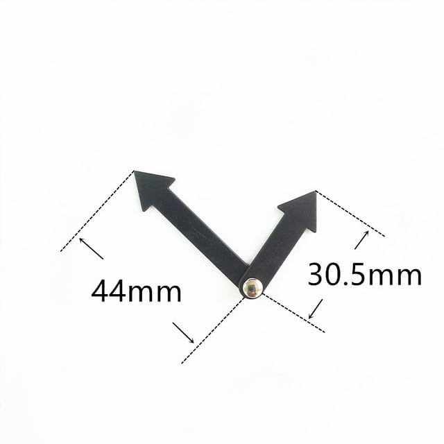 QIDITONG 5Pcs Plastic Clock Hands for Classroom Teaching Prop DIY Time ...