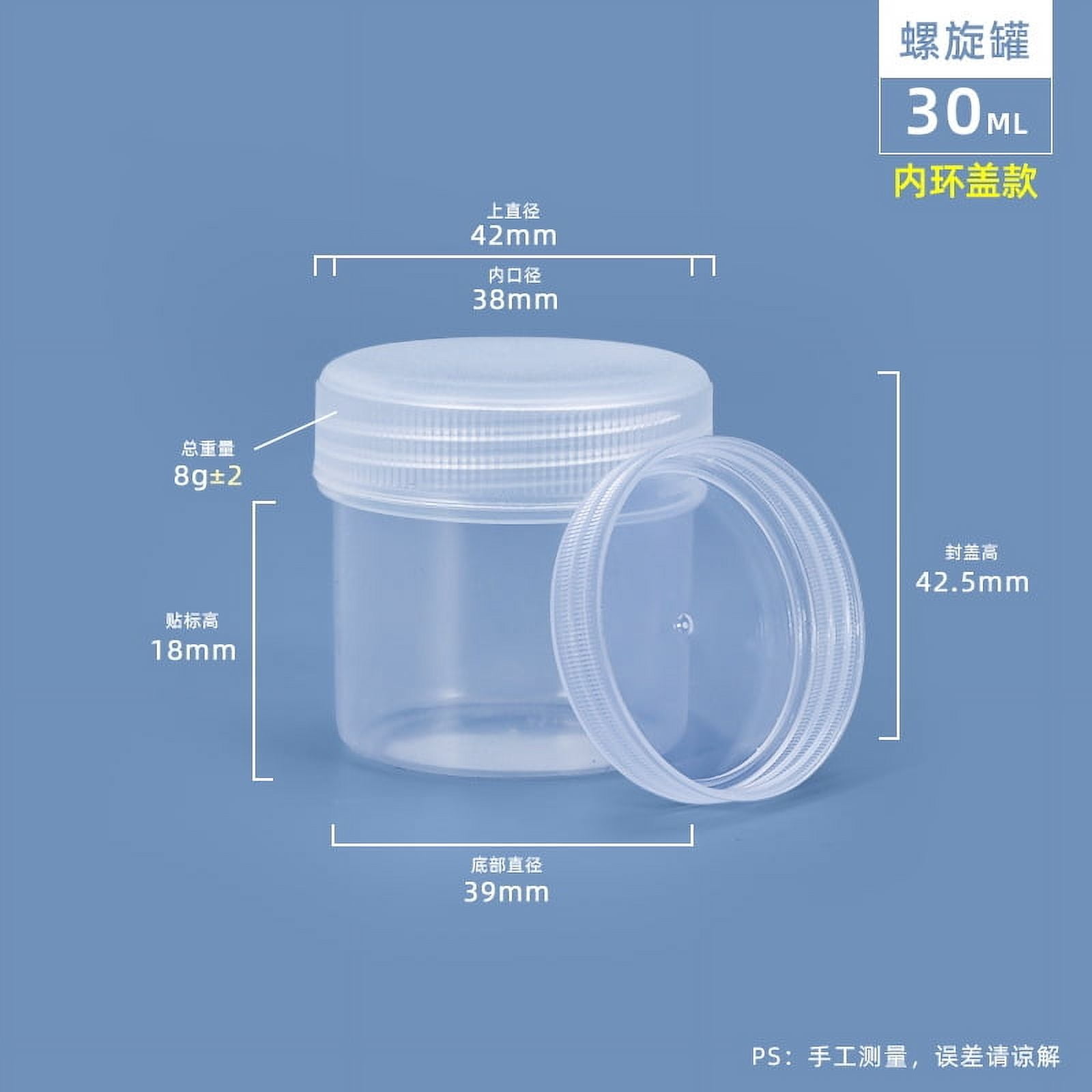 QIDITONG 6pcs Plastic Buckets with Lids for Paint Storage and Art ...