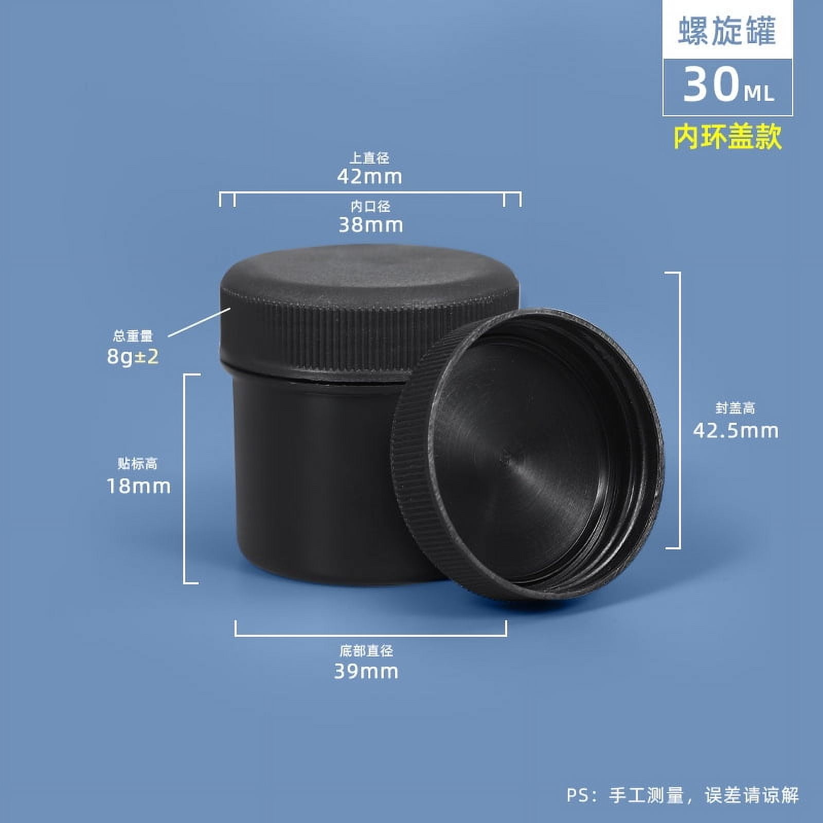 QIDITONG 6pcs Plastic Buckets with Lids for Paint Storage and Art ...