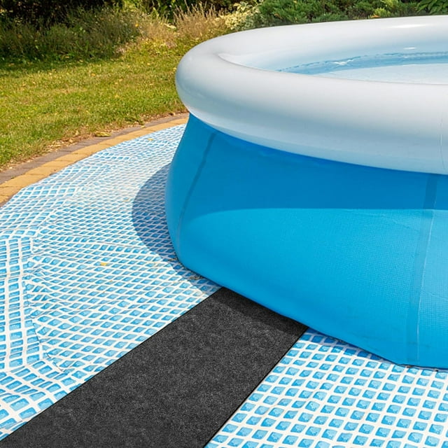 QIDITONG Absorbent Pool Protector Mat Nonslip Pool Floor Protector Soft ...