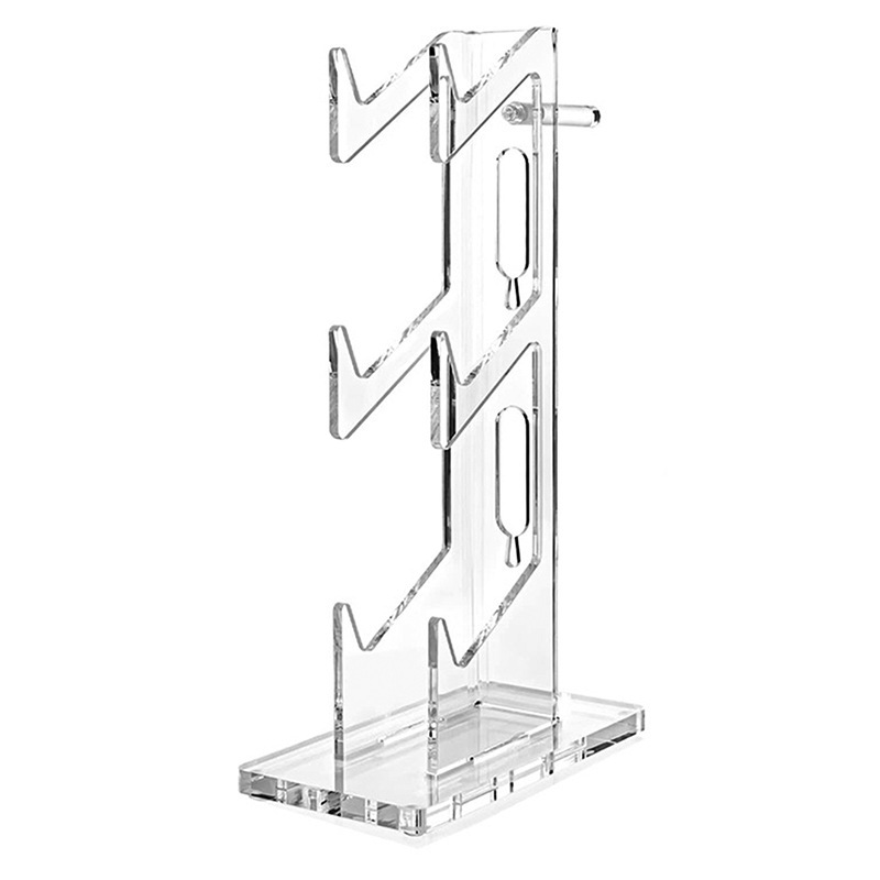 QIDITONG Acrylic Clear Controller Display Stand For Desk Headset Hanger ...