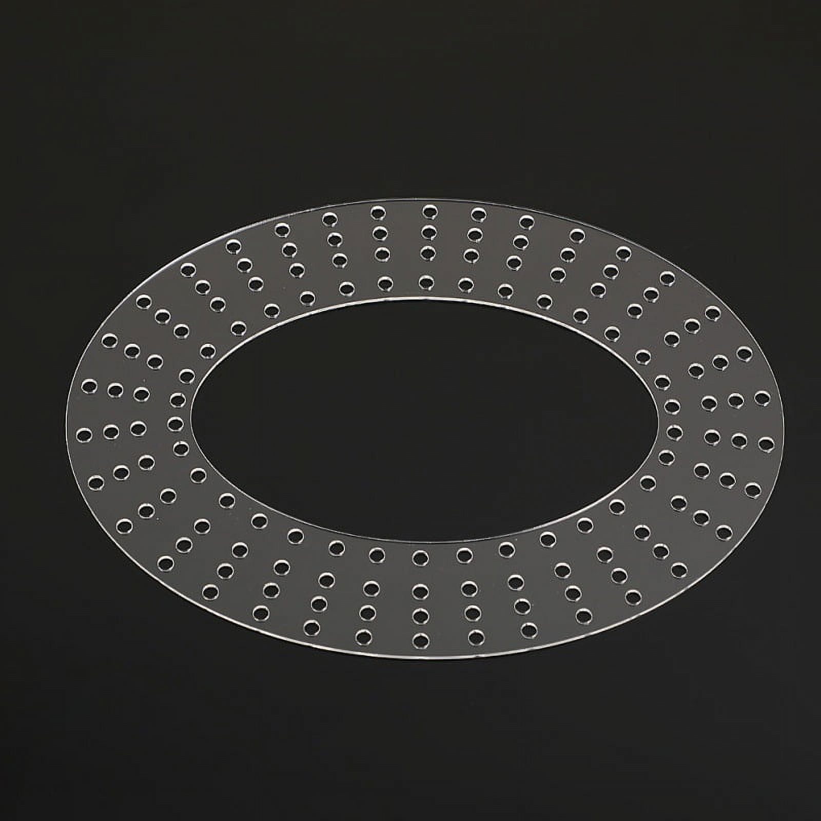 QIDITONG Acrylic Wreath Boards for Crafts Clear Wreath Frames DIY ...