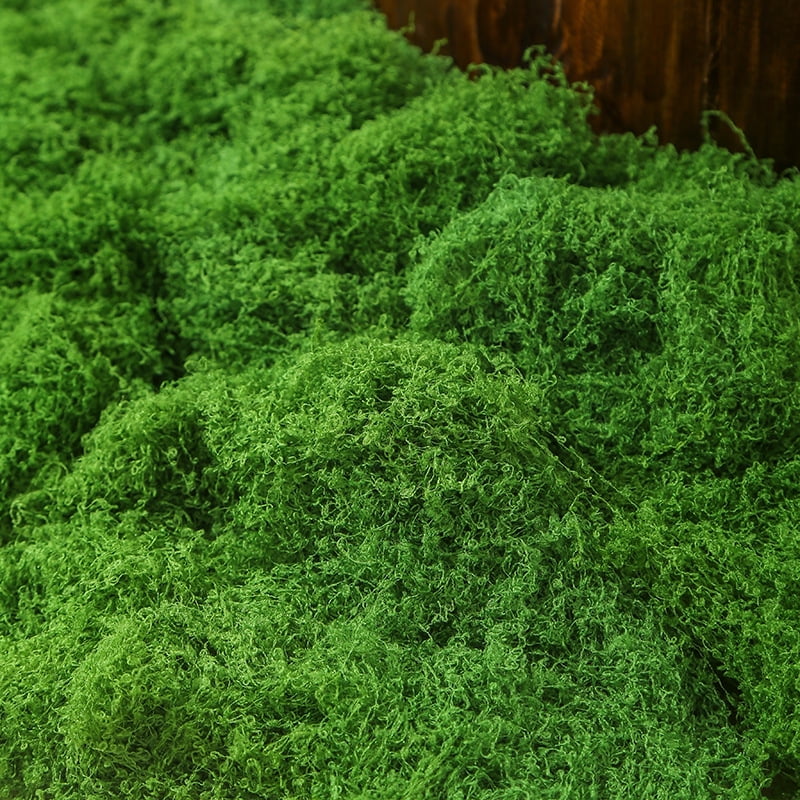 QIDITONG Artificial Moss for Crafts Fake Moss for Plants Pot Landscape ...