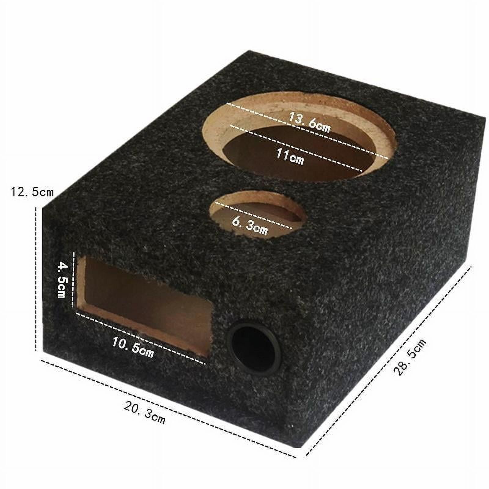QIDITONG Audio Speaker Box Enclosure Vehicle Subwoofer Box Versatile ...