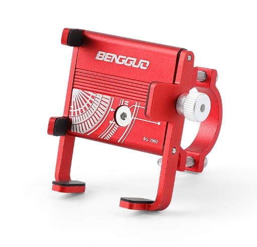 QIDITONG Bike Handlebar Phone Mount Rack Metal Cellphone Support ...