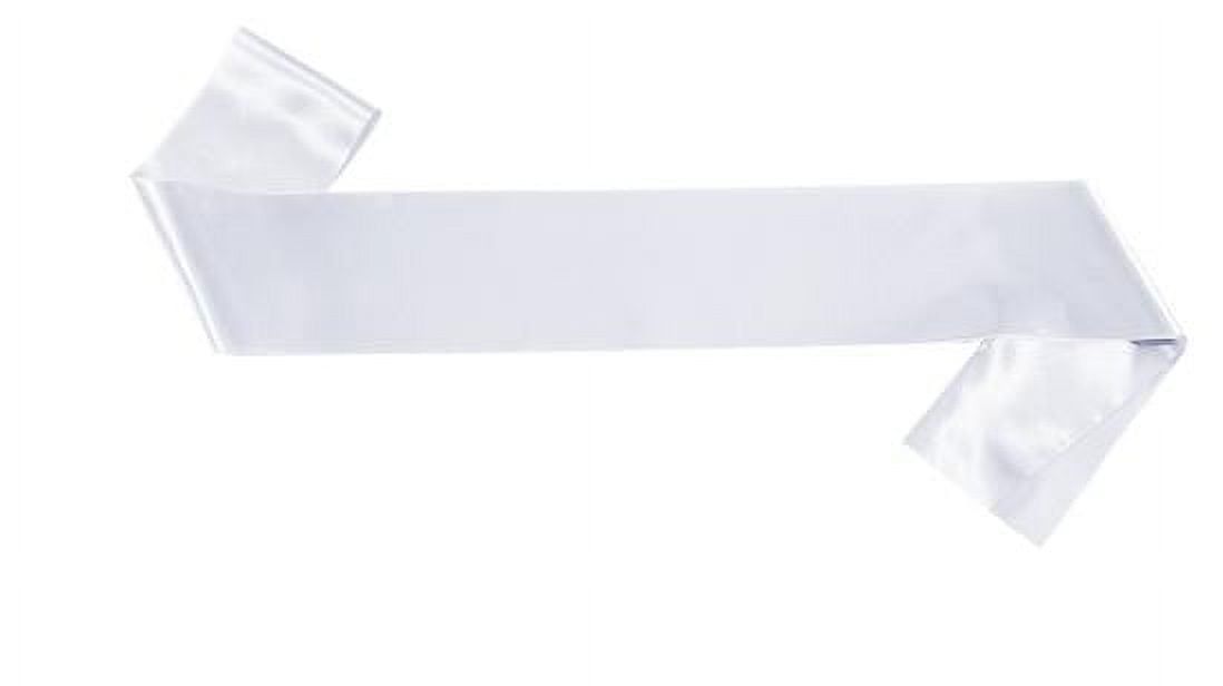 QIDITONG Blank Satin Sash Plain Sash Party Decorations Make Your Own ...