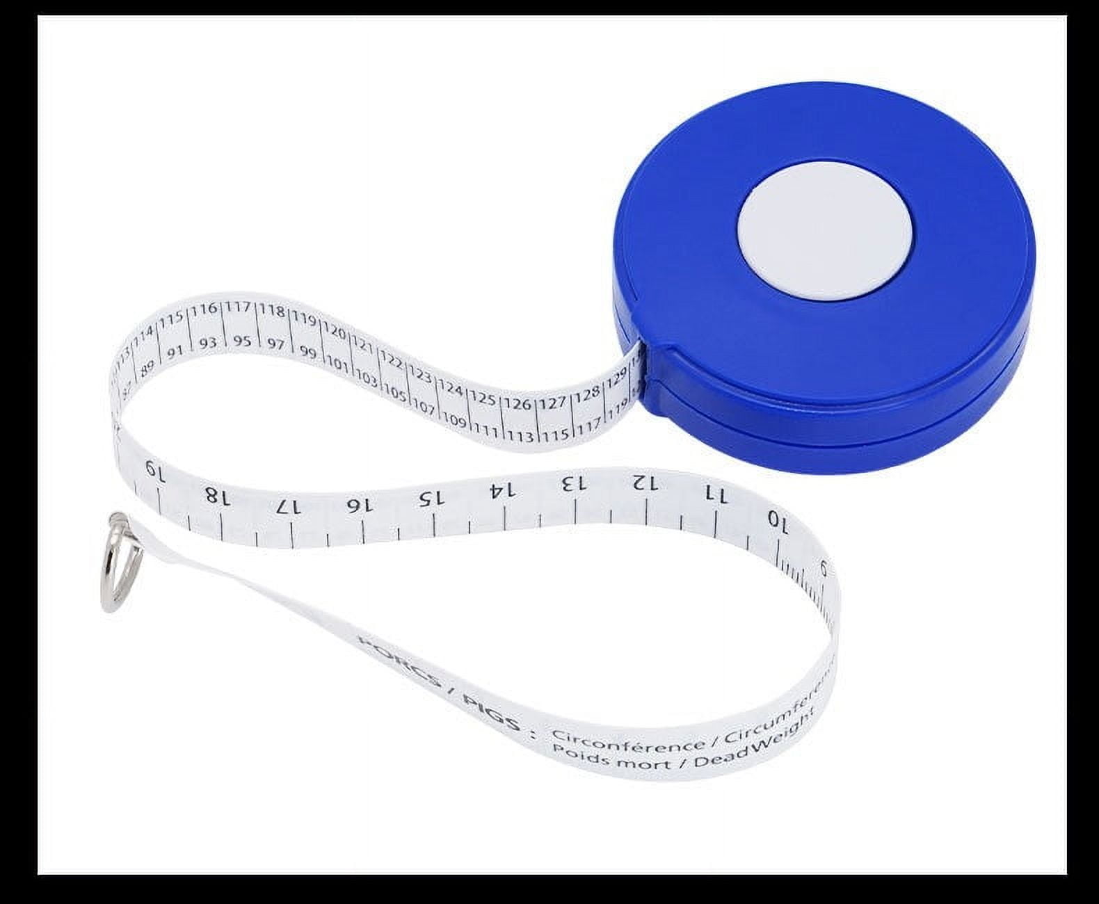 QIDITONG Cattle Weigh Tape Cow Soft Tape 2 In 1 Ruler Bust Weight ...