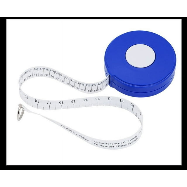 QIDITONG Cattle Weigh Tape Cow Soft Tape 2 In 1 Ruler Bust Weight ...