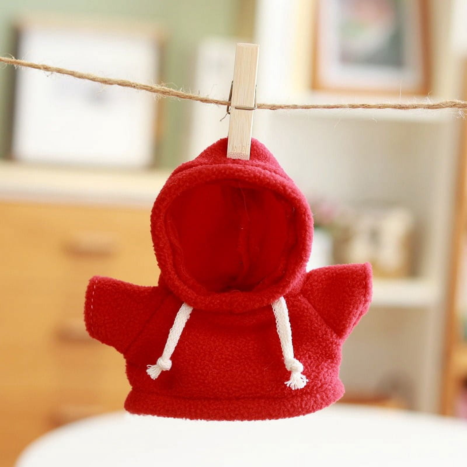 QIDITONG Cute Toy Bear Clothes For Stuffed Animals Small Dog Sweater ...