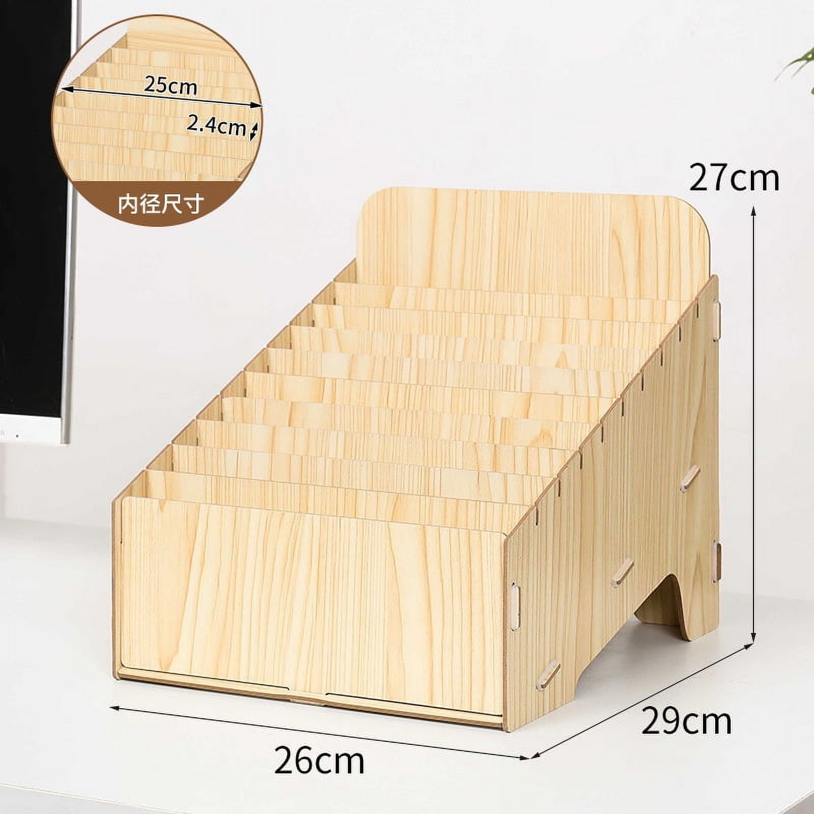 QIDITONG Diy Mail Organizer Box With Multiple Compartments For Sorting ...