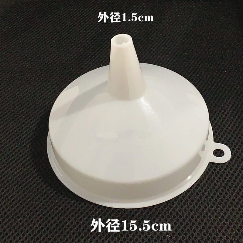 QIDITONG Large Wide Mouth Funnel For Wine Making White Transparent ...