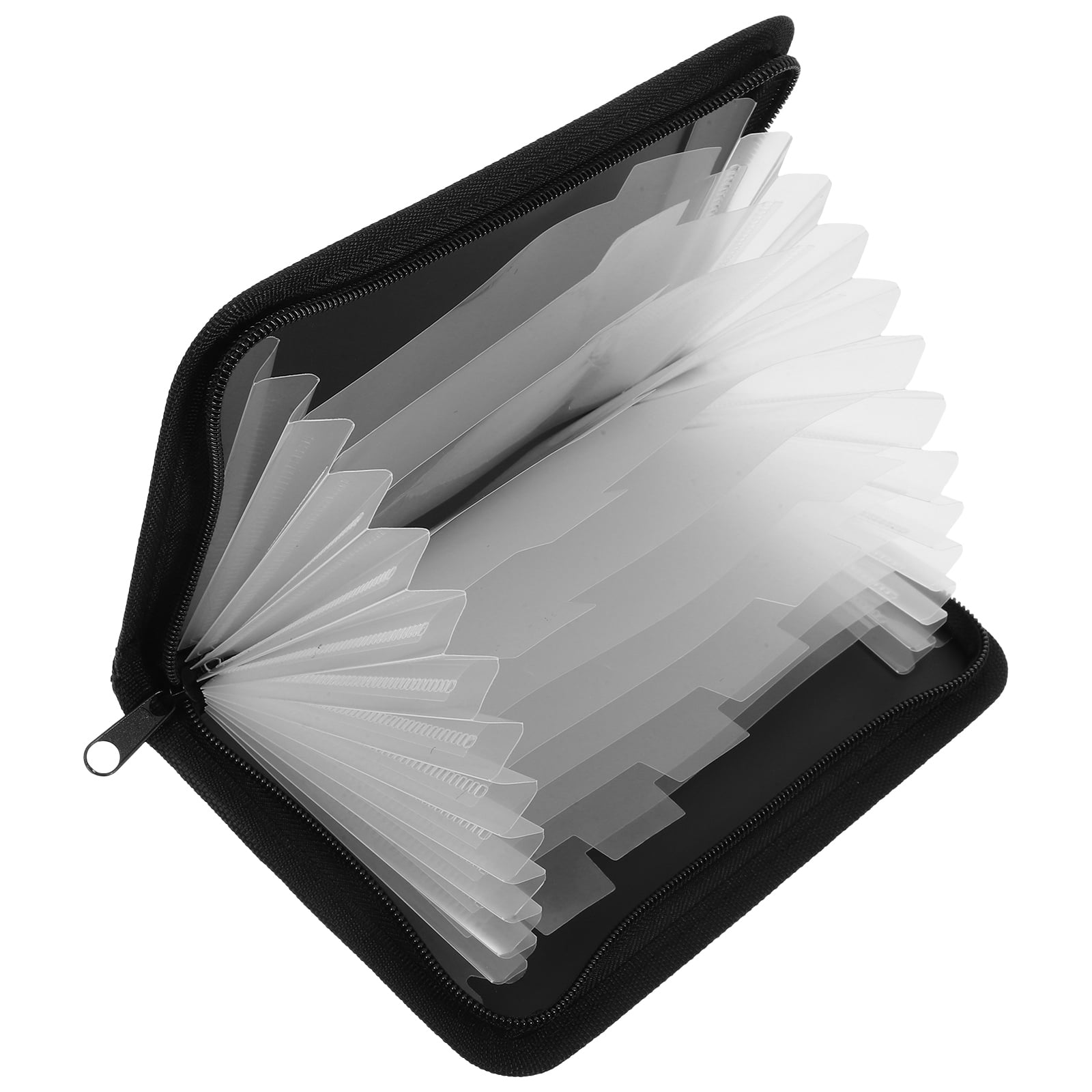 QIDITONG Mini Accordion File Folder Portable Document Organizer With ...