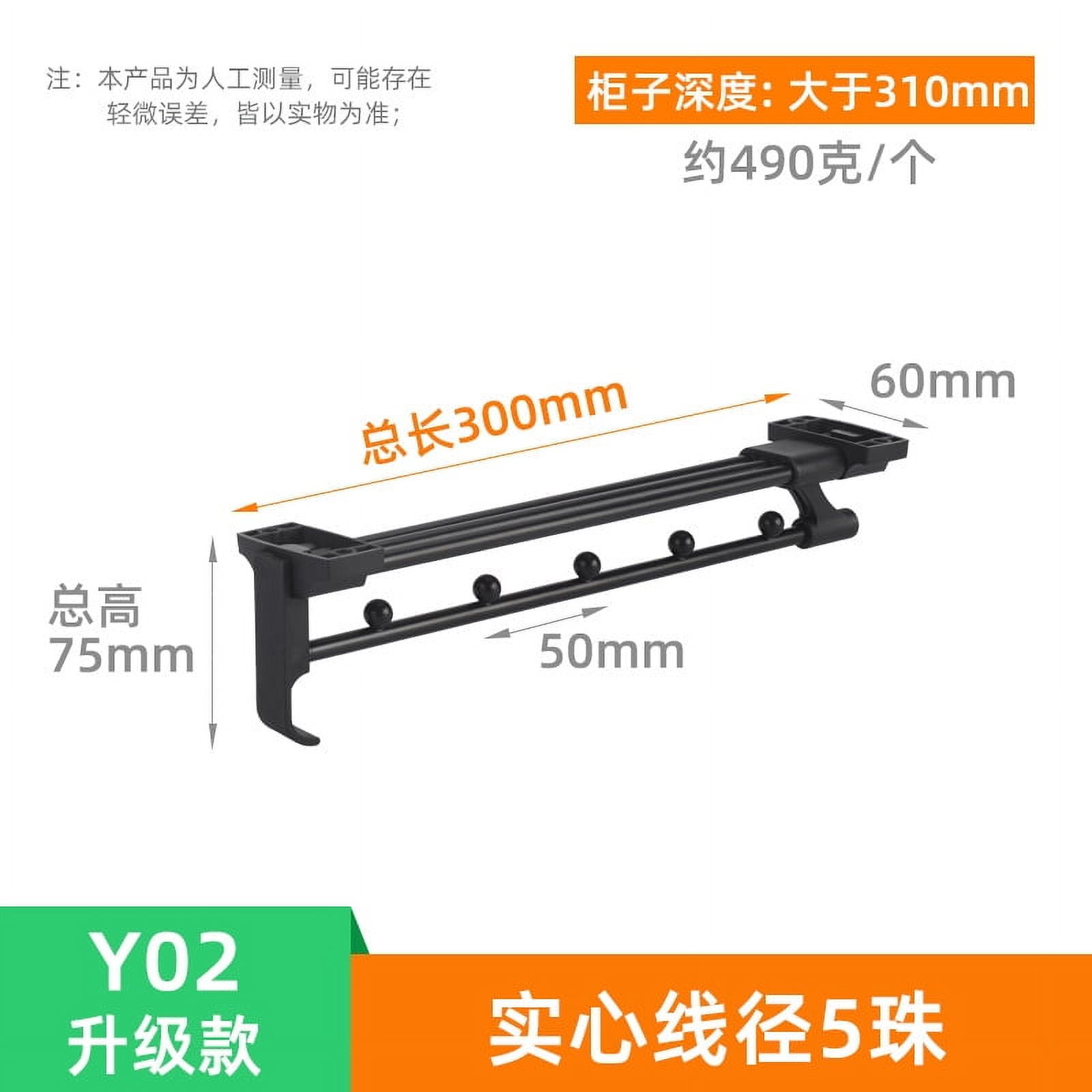 QIDITONG Multi-Functional Pull Out Pants Rack Closet Organizer ...