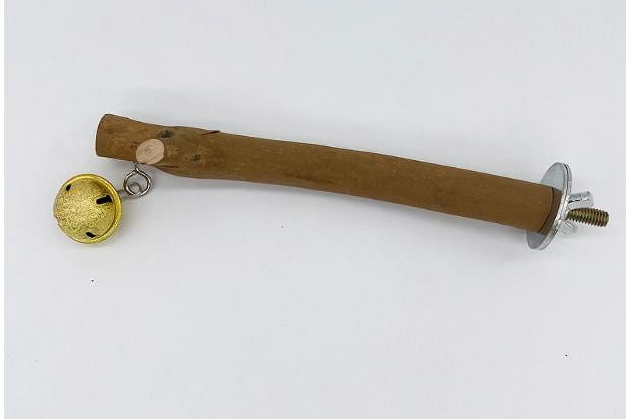 QIDITONG Parrot Perch Bird Stand Pole Stick Paw Grinding Fork Parakeet ...