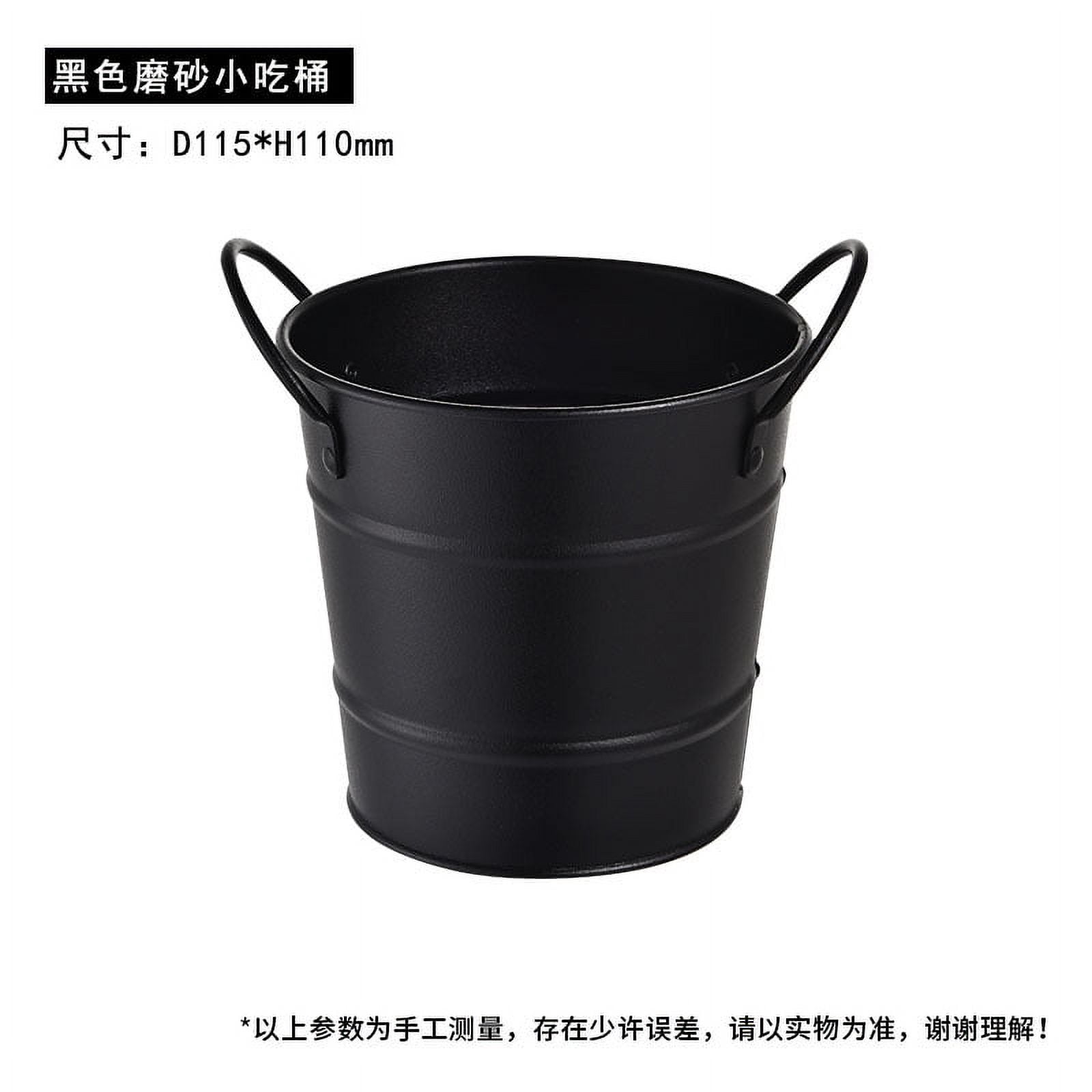 QIDITONG Small Tin Bucket for Party Favor Mini Metal Bucket with ...