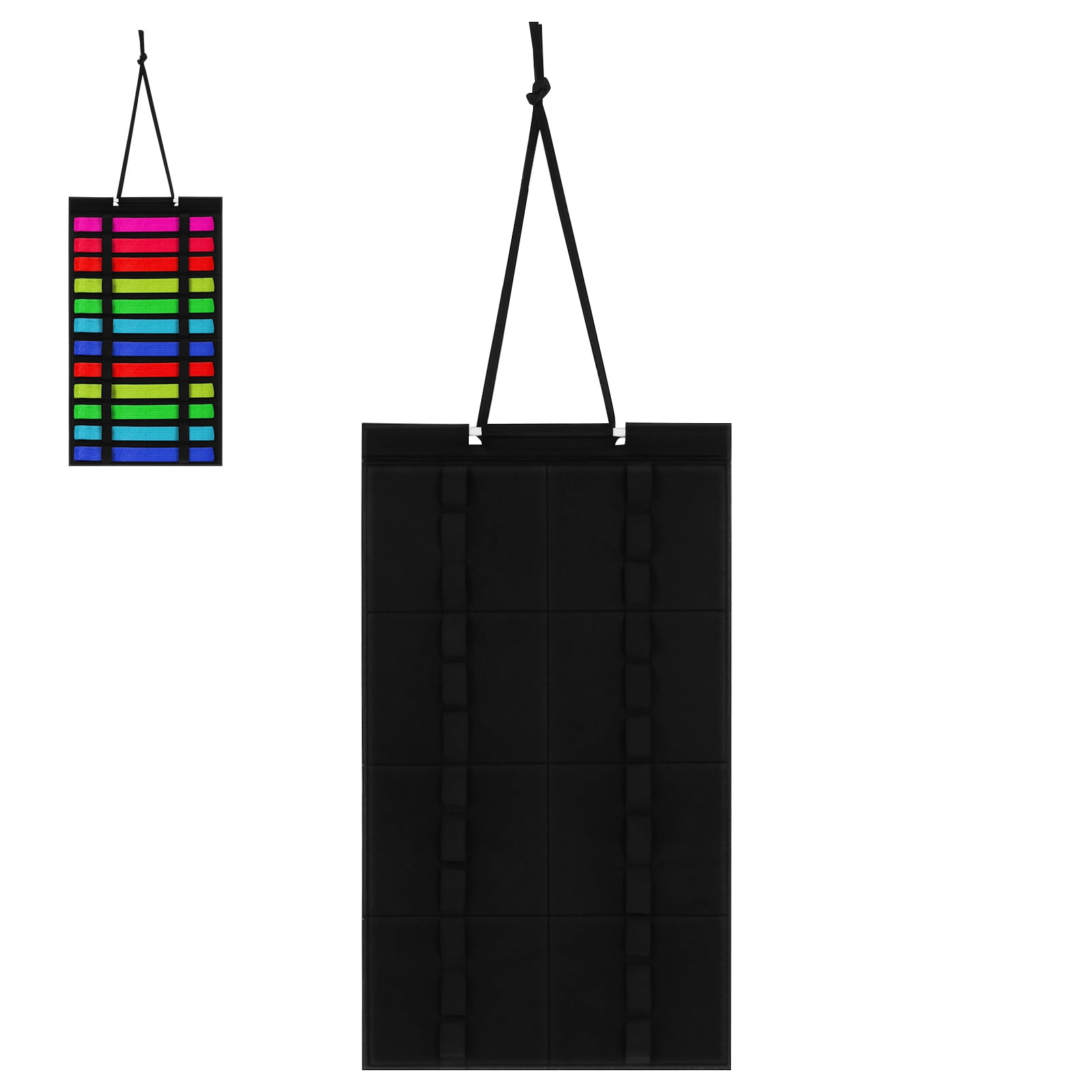 QIDITONG Taekwondo Belt Display Rack Wall Mount Karate Belt Organizer ...