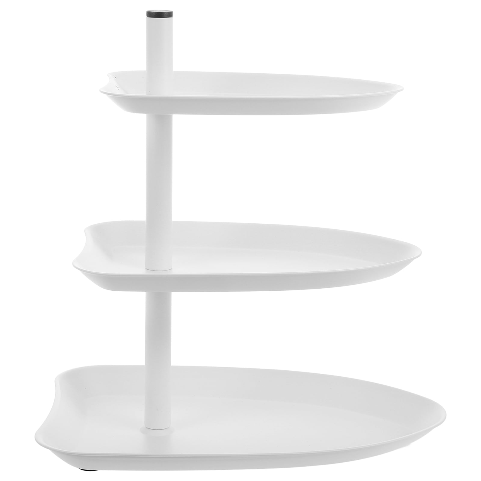 QIDITONG Three-Tier Serving Tray For Kitchen Counter Metal Cupcake ...