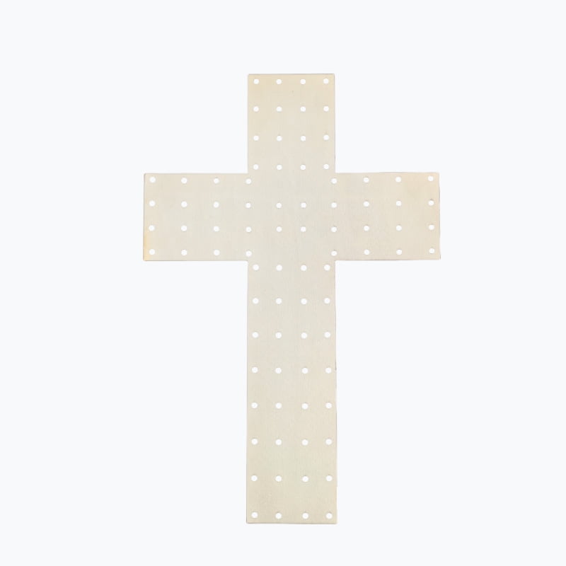 QIDITONG Wooden Cross Wreath Frame For Holiday Wreath Making For ...