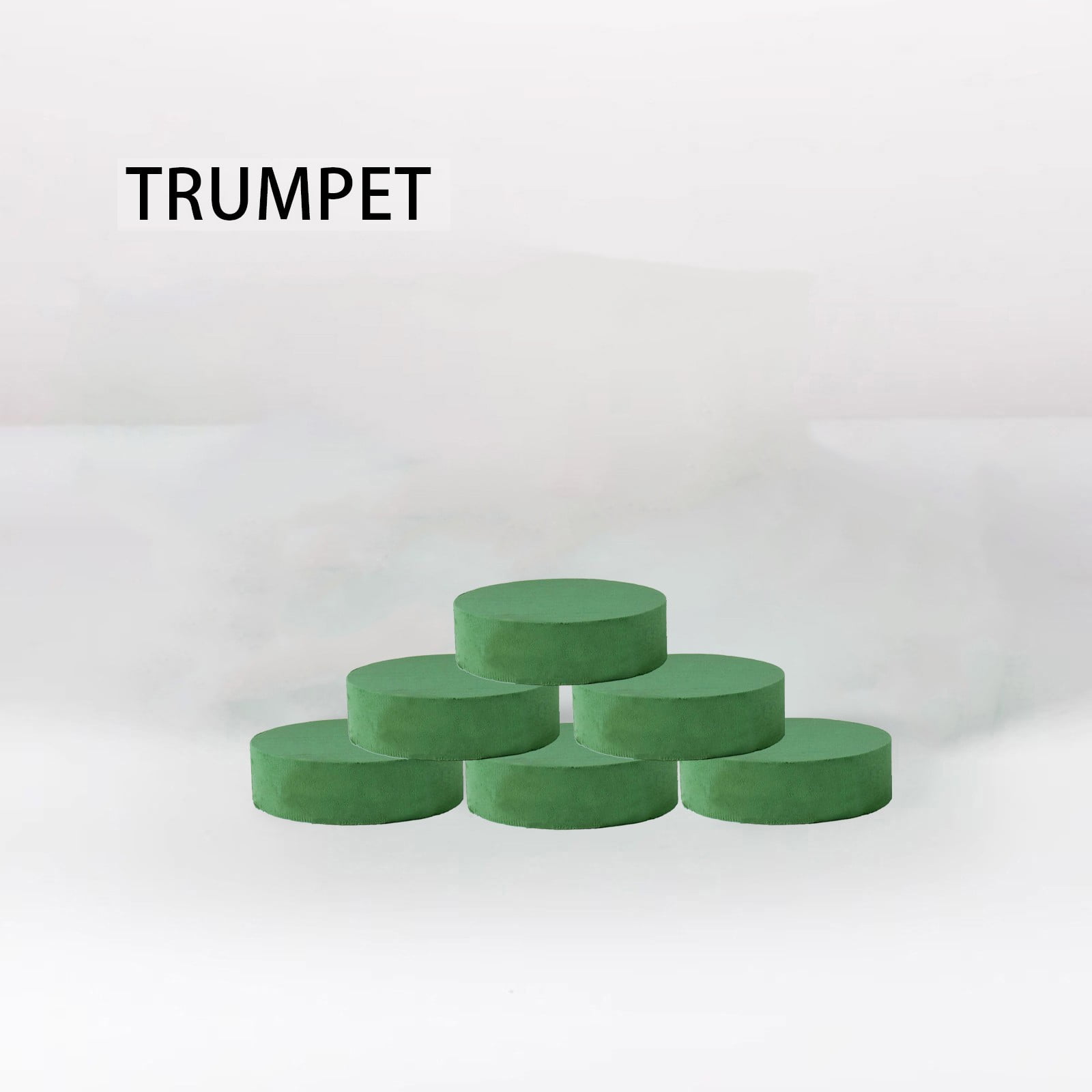 QIEZHON 6 Pieces Of Flower Foam | Green Flower Foam For Flowers Wet And ...