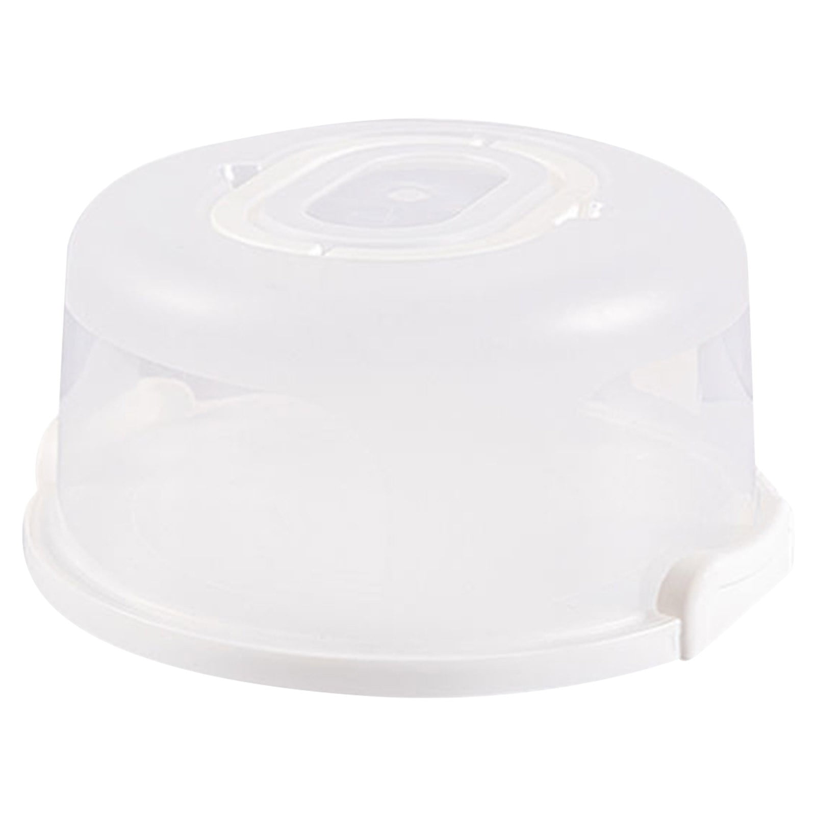 CAHQHLI 9.8 Inch Reusable Clear Plastic Cake Box With Handle — Portable ...