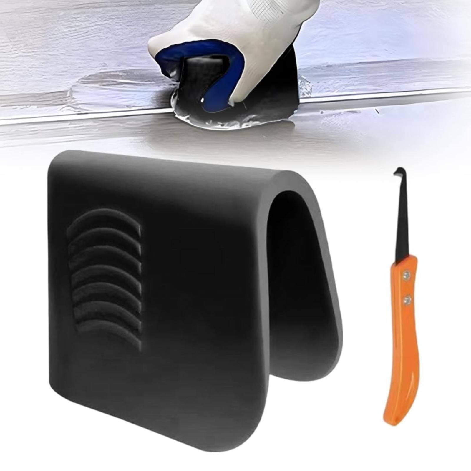 QIEZHON Caulking Tool -Silicone Caulking Removal Tool Sealant Finishing ...