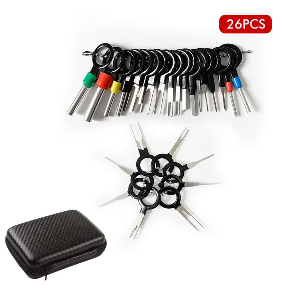 QIFEI 41/26 Pin Ejector Wire Kit Extractor Auto Terminal Removal ...