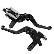 Clutch Brake Motorcycle Cable Guide Hydraulic Black Aluminum Brake Line ...