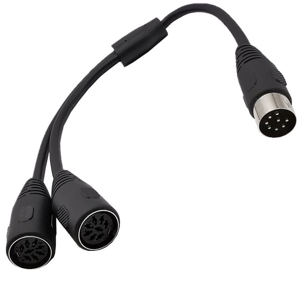 QIFEI 8 Pin Splitter Cable, 8 Pin Male to 8 Pin Female Y Cable Cord ...