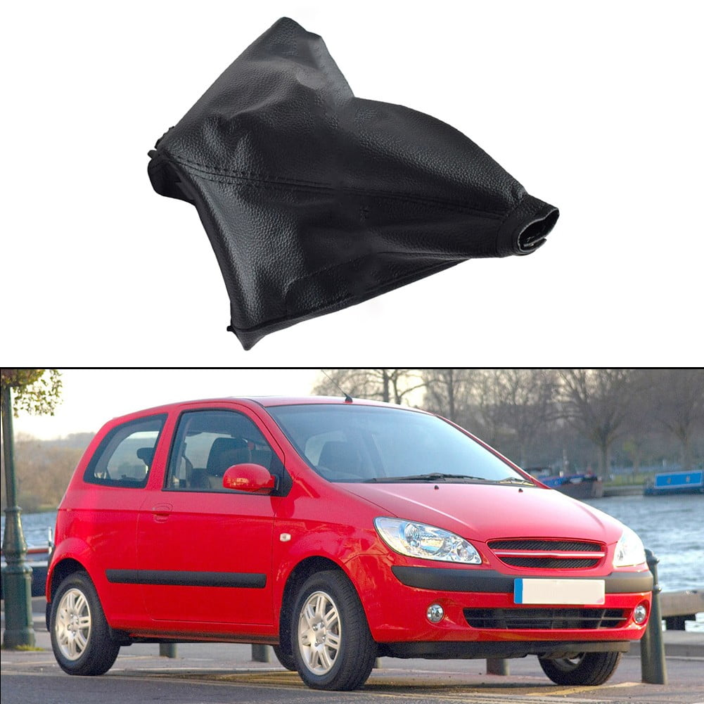 QIFEI Car shift knob gear lever gear shift cover leather for Hyundai ...