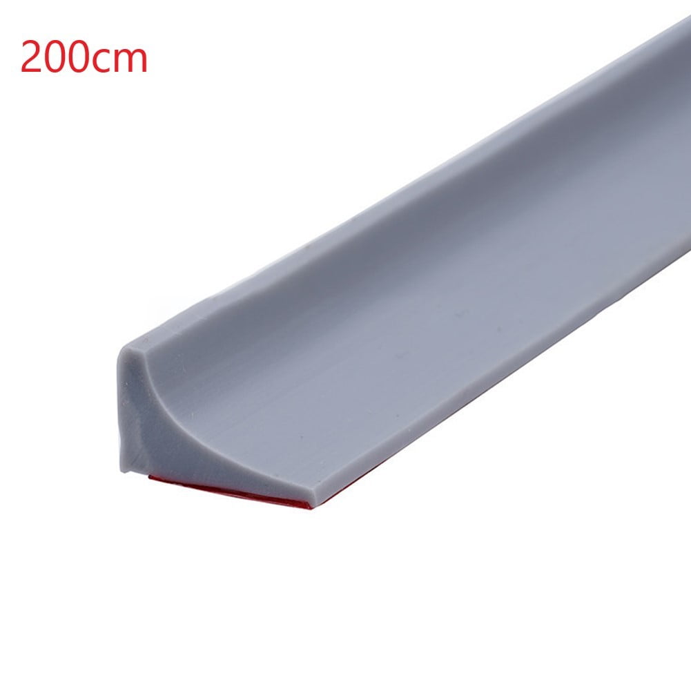 QIFEI Collapsible Threshold Water Dam for Shower Stall, Silicone Shower ...