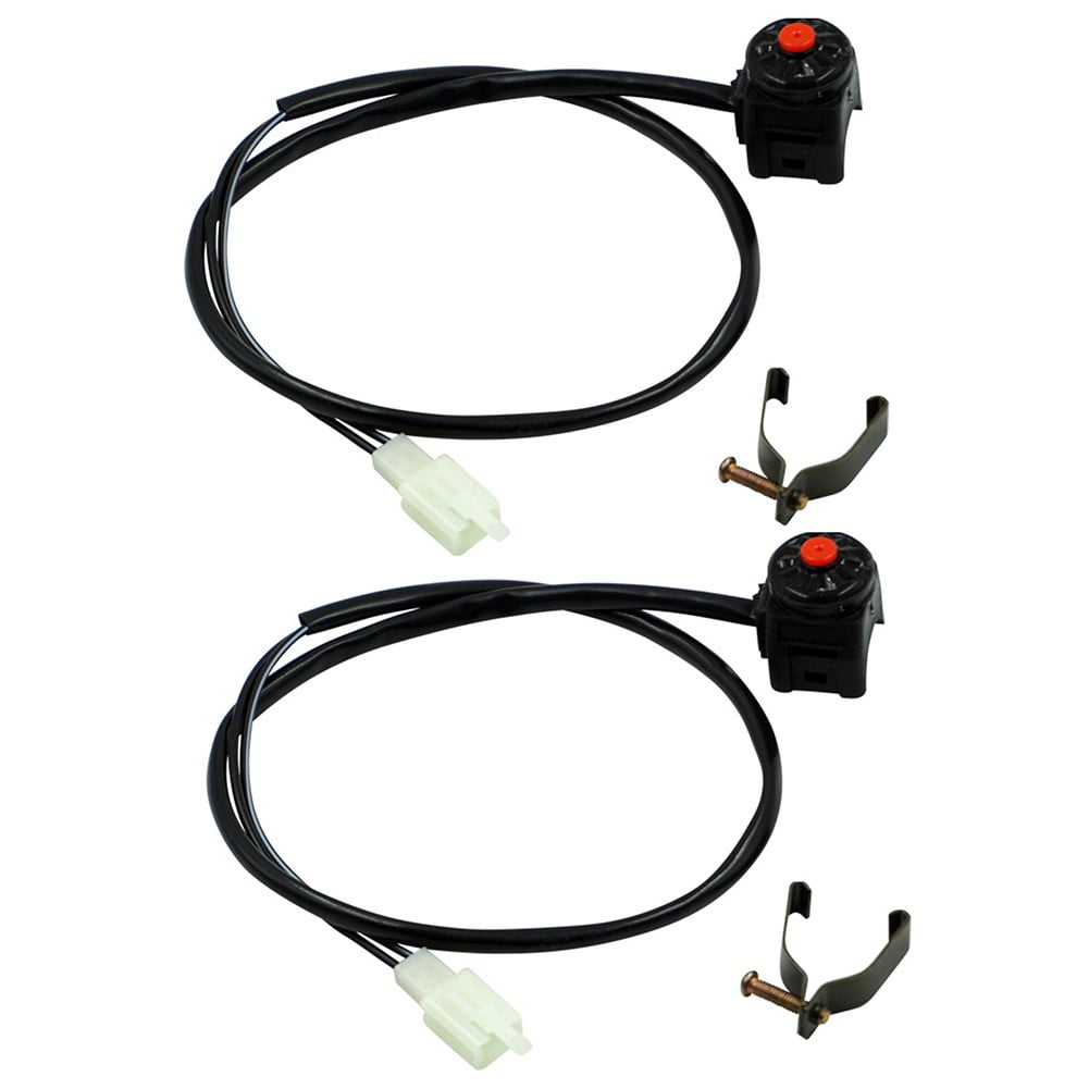 QIFEI Motorcycle KILL SWITCH Push Button Starter Dirt Handlebar Switch - Walmart.com