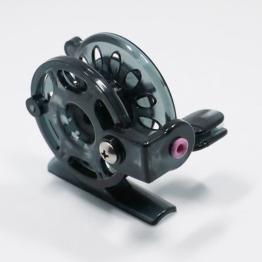 QIFEI Portable Mini Fly Fishing Reel, Single Action Fly Reel, Right ...