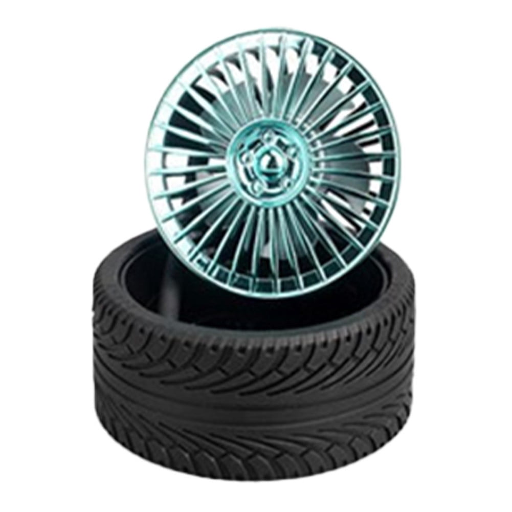 QIFEI Retro-Inspired USB Mini Fan: Stylish Wheel Design for Trendy ...