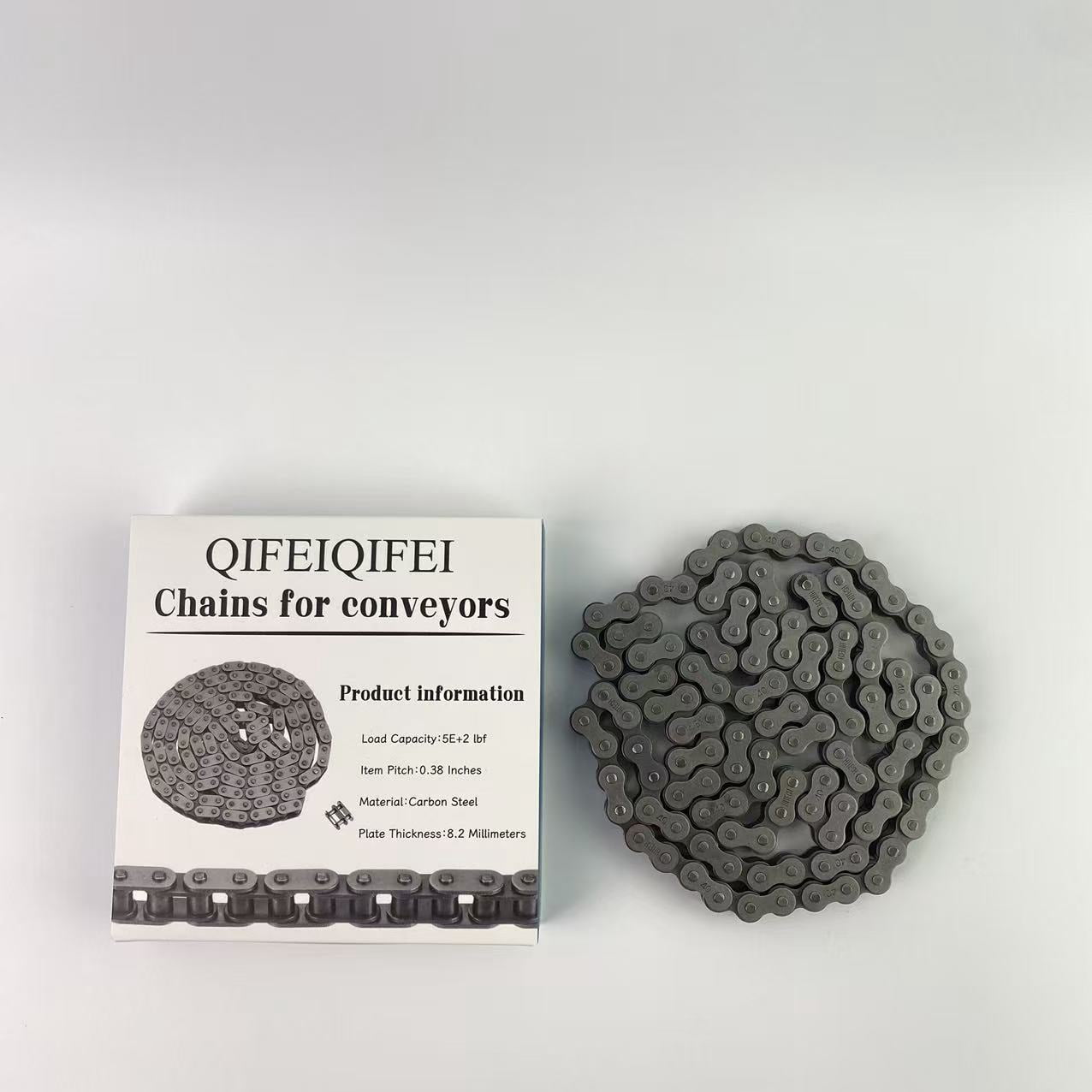 QIFEIQIFEI Chains for conveyors,Length Standard Double Curved Plate ...
