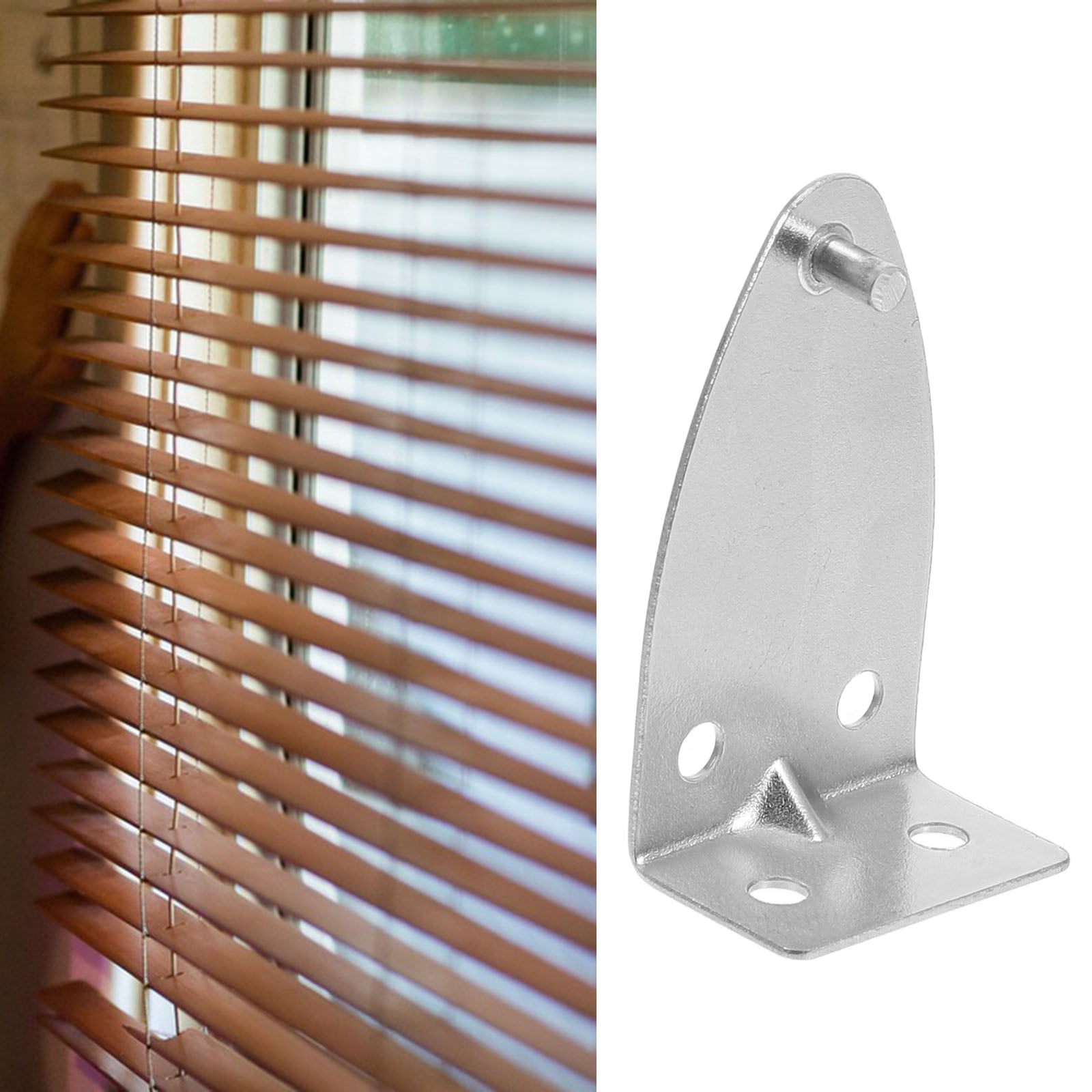 QIFULL 1 Set Hold Down Brackets for Door Blinds Acrylic Secure Design ...