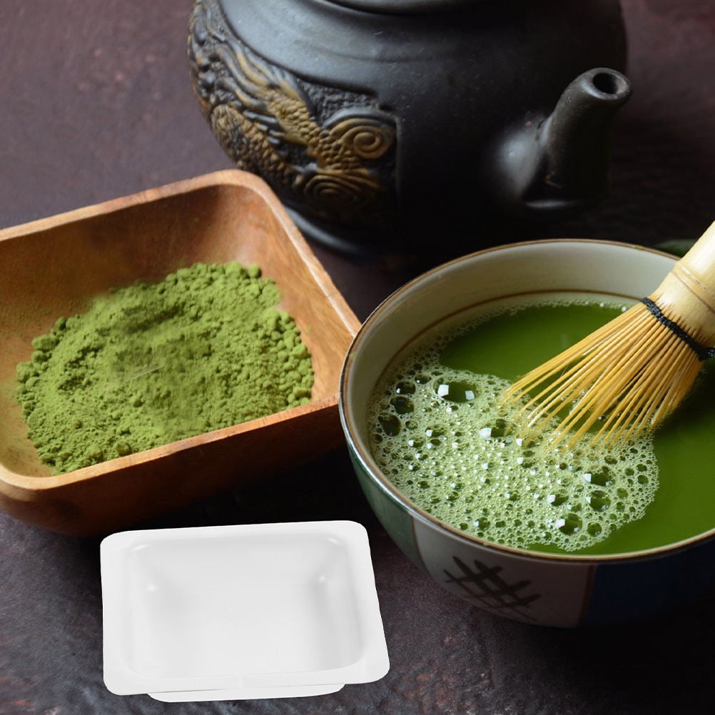 QIFULL 10Pcs Mini Weighing Dishes White Plastic Weigh Boats for Lab ...