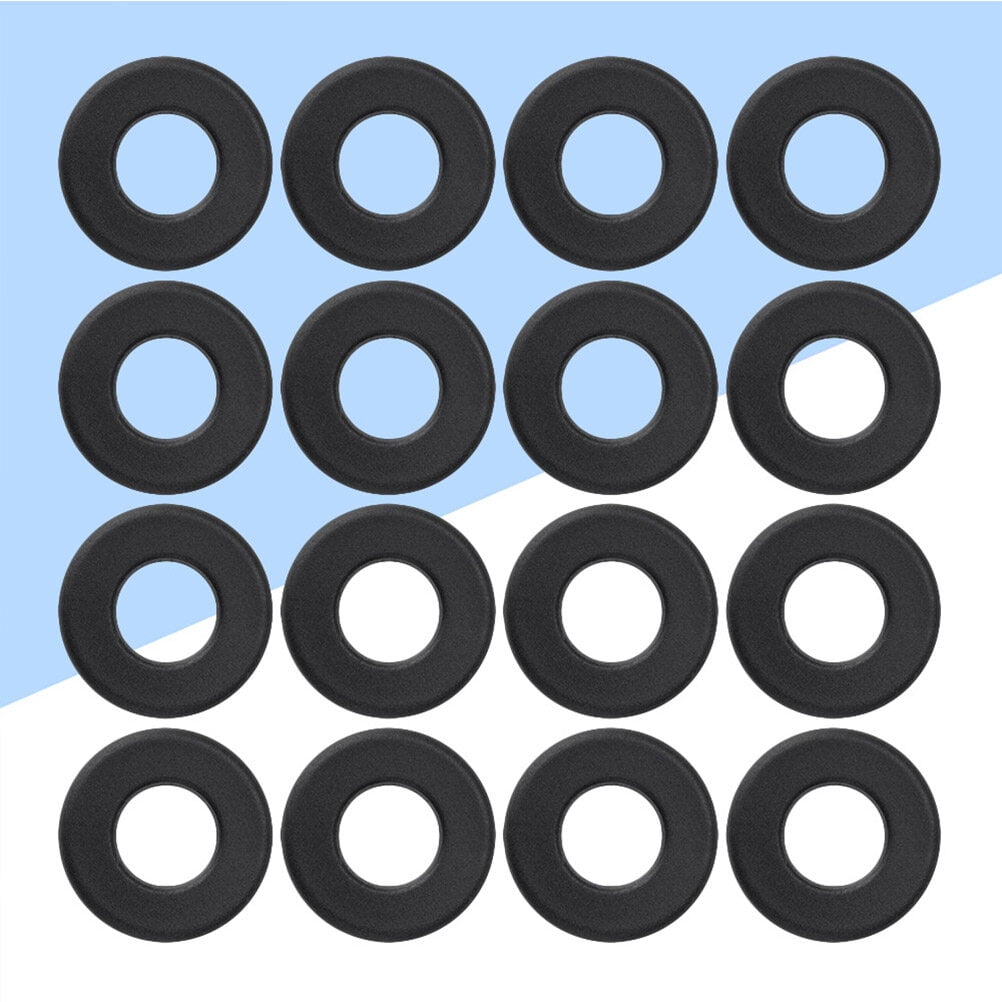 QIFULL 16PCS Foosball Table Rod Bearings Black PVC Washers for Table ...