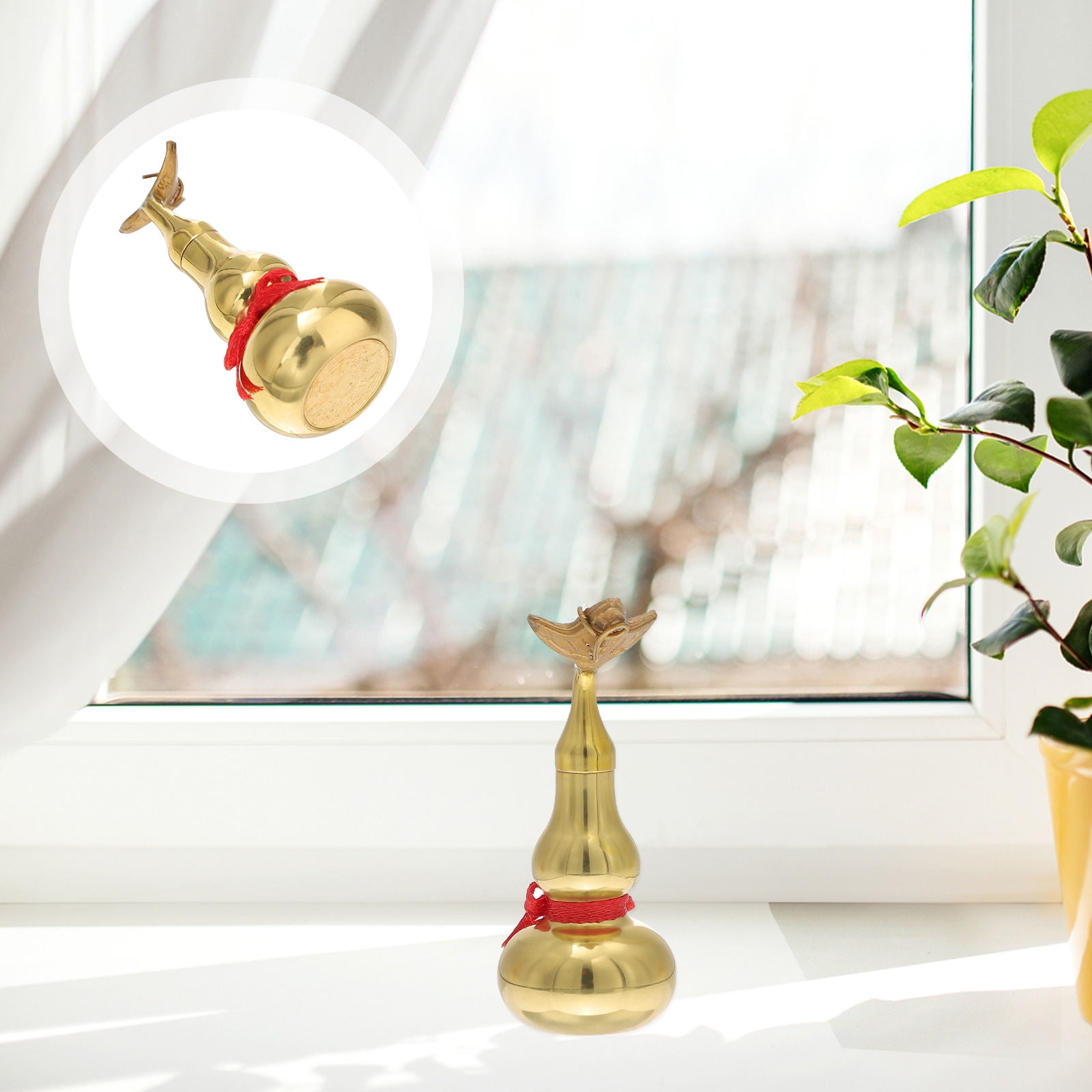 QIFULL 1Pack Copper Gourd And Kitchen Decorative Statue - Walmart.com