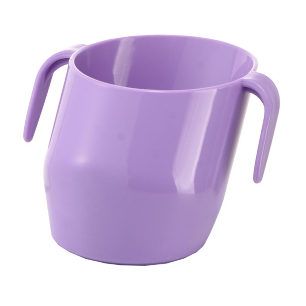 QIFULL spill proof toddler cup Training Cup Plastic Purple for Daily ...