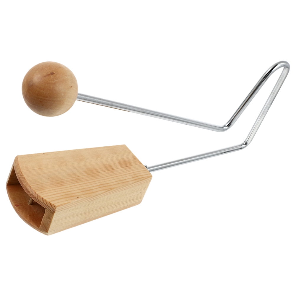 QIFULL Percussion Instrument Vibraslap Percussion Instrument Wood 1Set ...