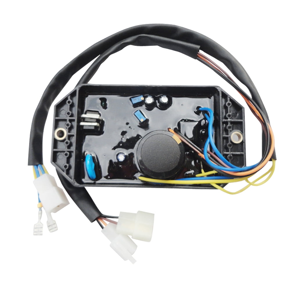 QIFULL 1Pack Voltage Regulator Control for Generator Black 7.1 x 4.7 x ...