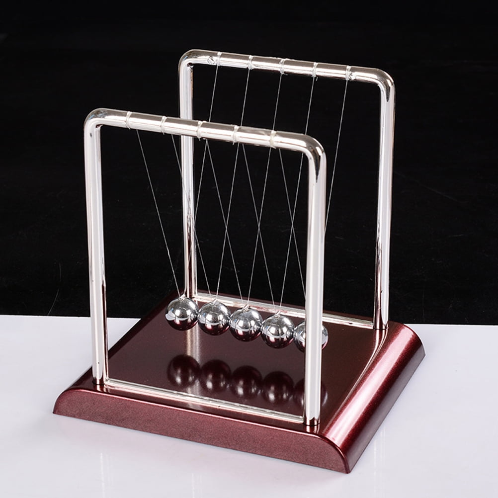 QIFULL 1Pcs Mechanical Desktop Toy Newton Balls for Desk Contemporary ...